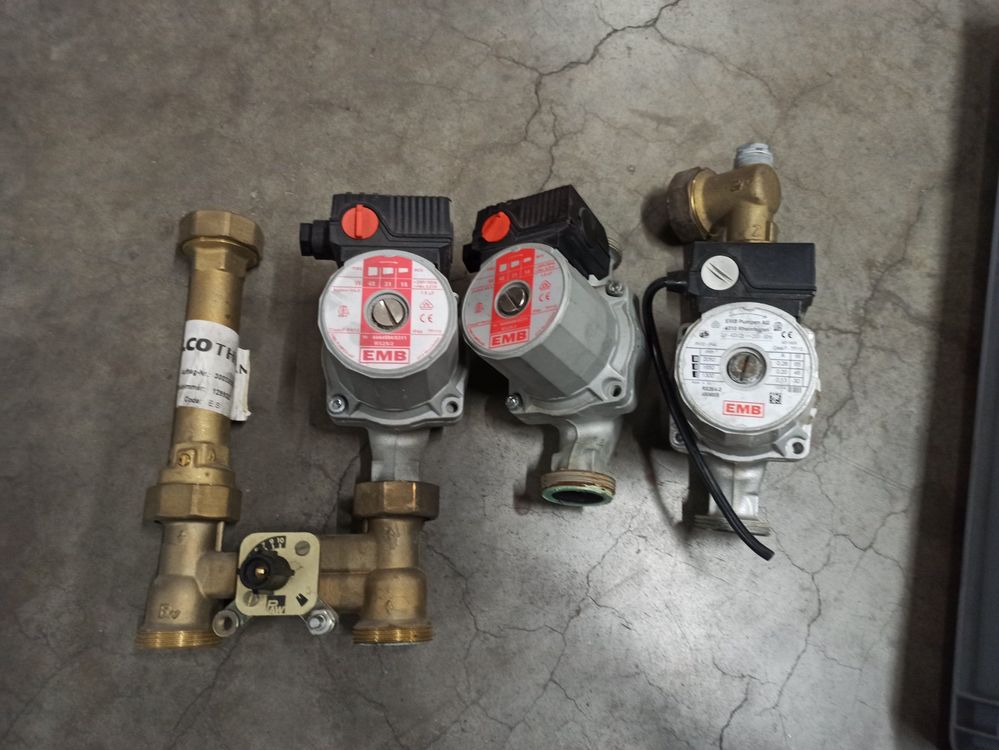 Zirkulationspumpe EMB 180 5/4zl Zoll (Gebraucht) in Buttisholz für CHF ...