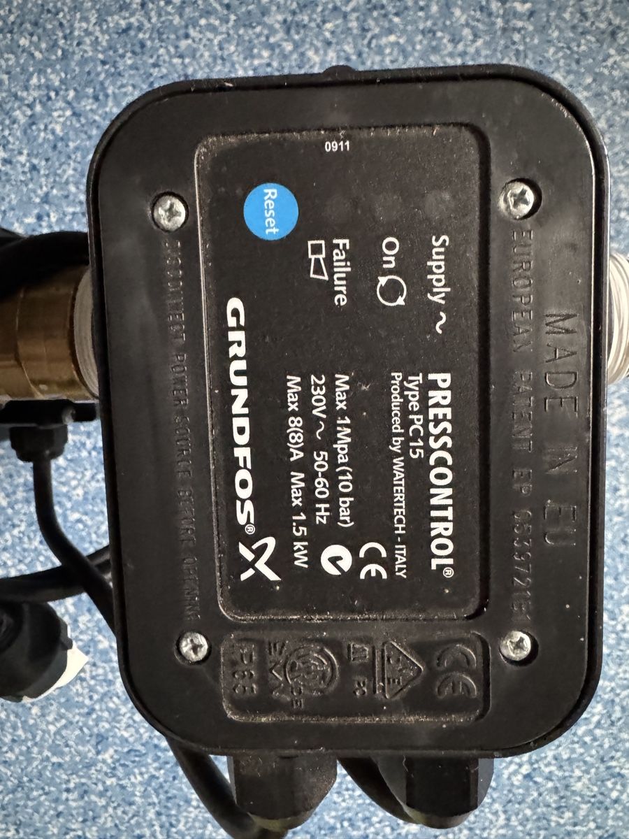 Grundfos Pumpe - Presscontrol Type PC 15 (Gebraucht) in Gurmels für CHF ...