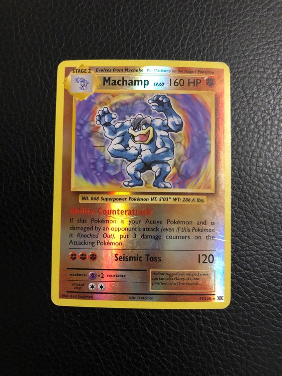 Evolutions Machamp reverse rare 59/108 Ab 1 | Kaufen auf Ricardo