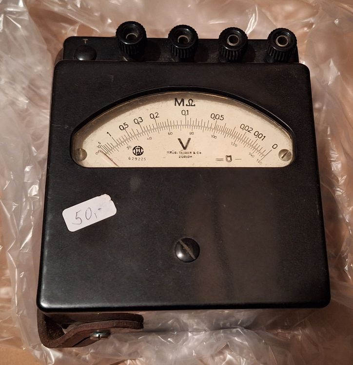 5x antike vintage Messgeräte / Multimeter (Set 2) | Kaufen auf Ricardo