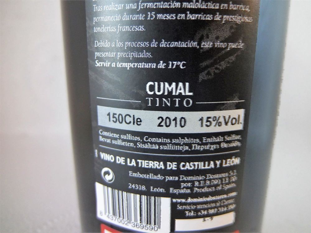 1 Magnum Dominio Dos Tares Cumal 2010... (Neu und originalverpackt) in ...
