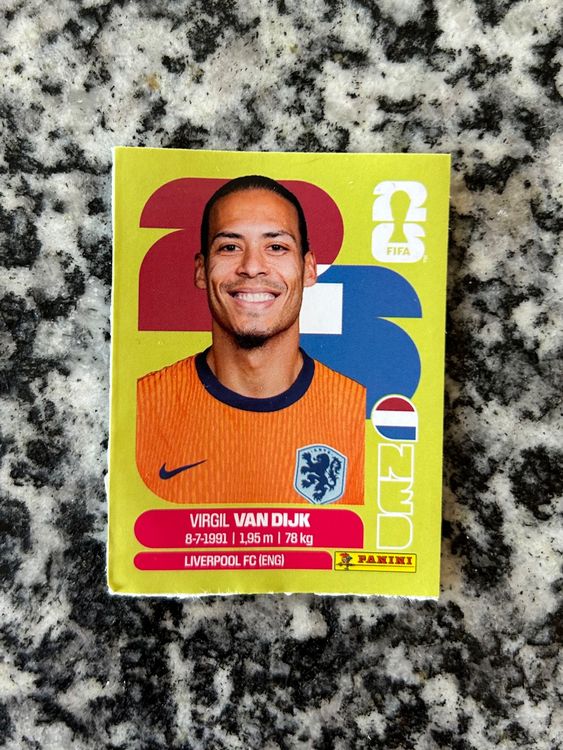 Panini FIFA WM 2026 Sticker: VAN DIJK Virgil ⚽️ (Neu und ...