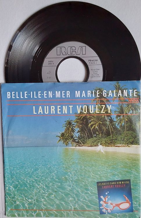 Vinyl Single - Lauent Voulzy - Belle île en mer Marie Galan | Kaufen auf Ricardo