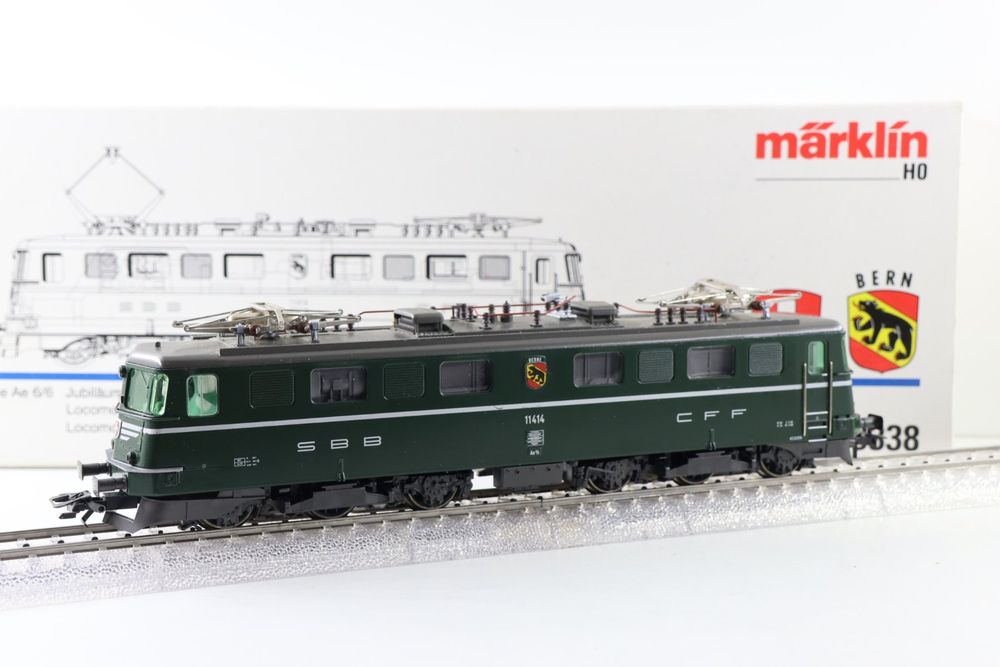 Märklin 3338 SBB Ae 6/6 Bern 700 Jahre Schweiz AC, H0 (Gebraucht) in Oberbüren für CHF 71 – mit ...