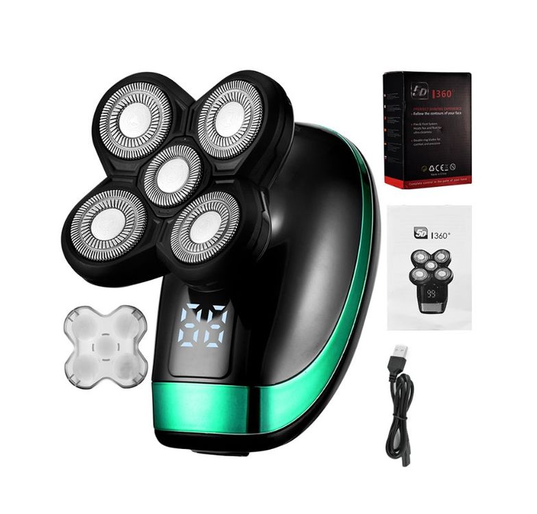 Elektrischer 5D 360° Glatzen Rasierer, Rasierapparat NEU (Neu und originalverpackt) in Rorschach ...
