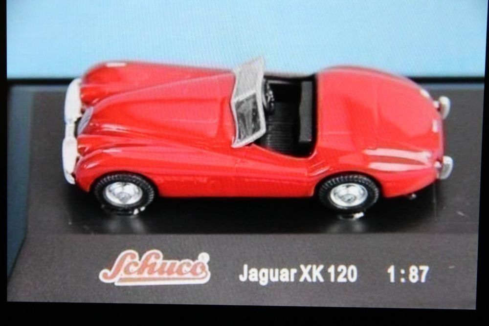 Jaguar XK 120, Schuco Edition Metal, HO, 1:87, Neu (Neu und ...