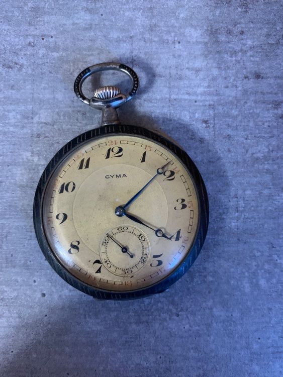 Cyma Taschenuhr (Gebraucht) in Gränichen für CHF 47 – mit Lieferung auf Ricardo kaufen