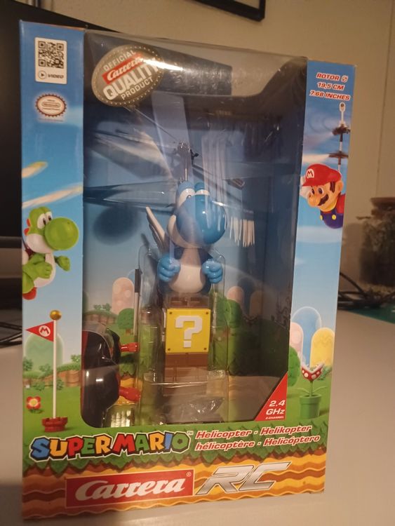 Carrera Helicopter Super Mario Flying BLUE Yoshi - NEU & OVP | Kaufen ...