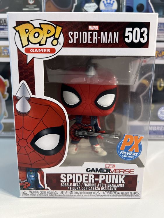Funko POP! Marvel Spider-Man - Spider-Punk Edition Limitée | Kaufen auf ...