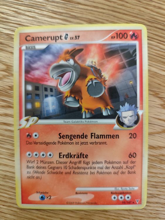 Pokemon Camerupt G LV. 57 Ultimative Sieger Supreme Victor (Neu (gemäss ...