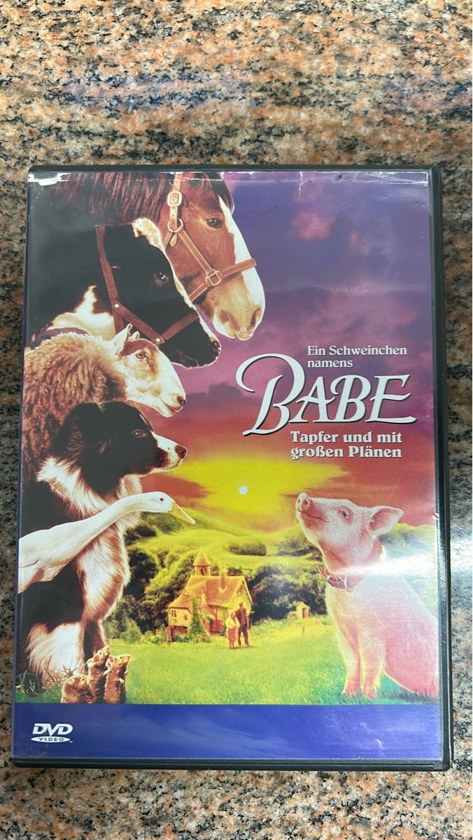 DVD: Babe – Ein Schweinchen namens Babe, Filmklassiker! (Gebraucht) in ...