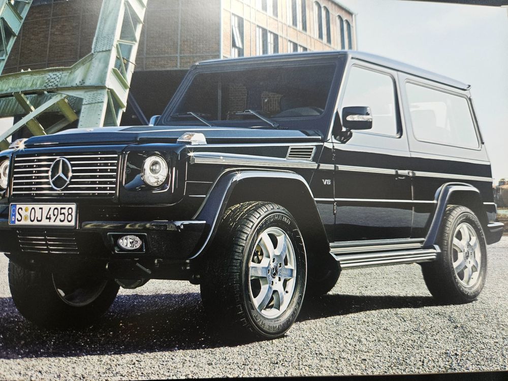 Mercedes G Klasse G 320 CDI G 500 G 55 AMG Prospekt 2006 xb (Gebraucht ...
