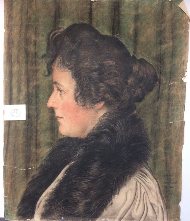 Frauenportrait 1920 - Arthur Paunzen | Kaufen auf Ricardo