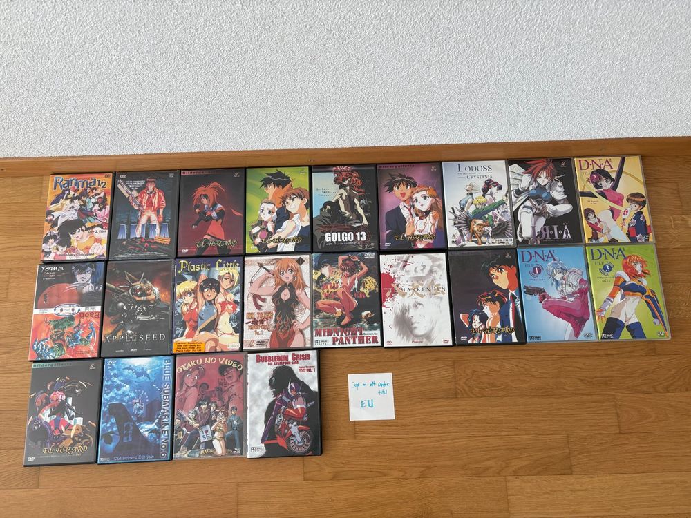 22 Anime DVDs - Deutsch o. dt. Untertitel - OVA (Gebraucht) in für CHF ...