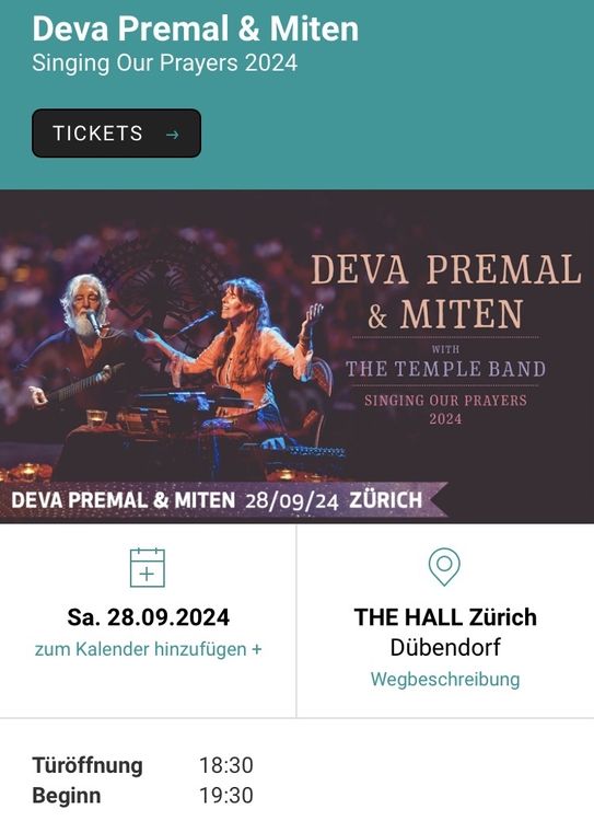 Deva Premal & Miten | Kaufen auf Ricardo