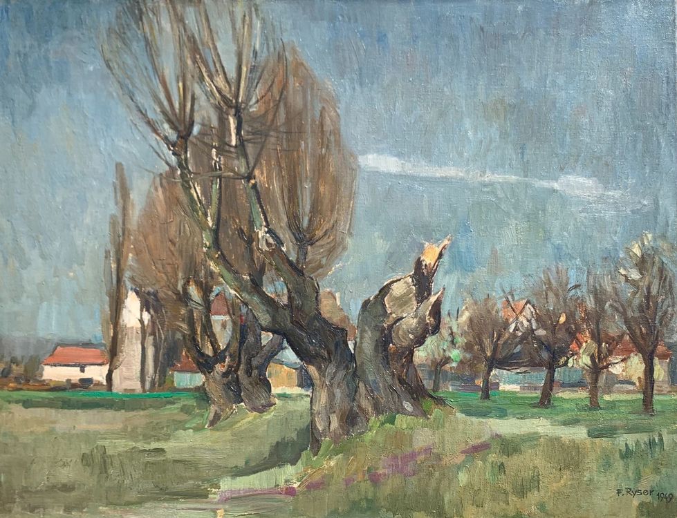 Fritz Ryser (1910-1990) Gemälde (Gebraucht) in Root für CHF 60 – mit ...