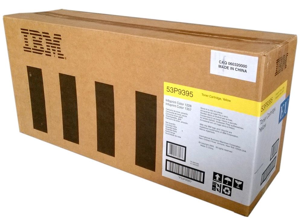 53P9395 Toner IBM Infoprint 1228 1357 Yellow 14000 pages (Neu und ...