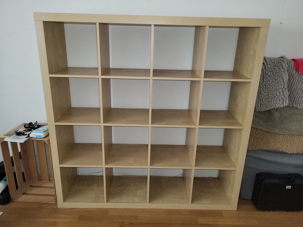 Erstaunlich Kallax Regal Holz Ebenbild