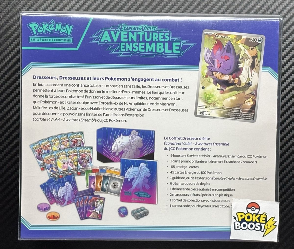 Scellé Pokémon - ETB Aventure Ensemble 🇫🇷 (Neuf avec emballage d ...