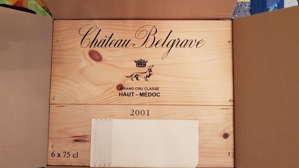 Château Bellgrave, 2001 Haute Médoc 6Fl. in orig. Holzkiste | Kaufen ...