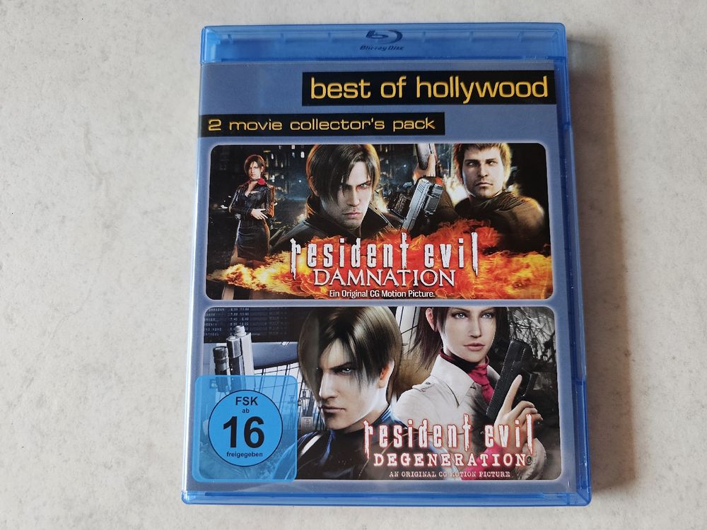 Resident Evil - Damnation & Degeneration / 2 DVD Bluray (Gebraucht) in Schneisingen für CHF 9 ...