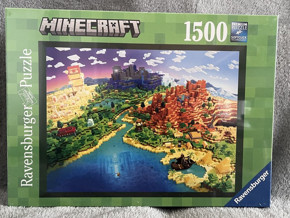 MINECRAFT Ravensburger Puzzle 1500 | Kaufen auf Ricardo