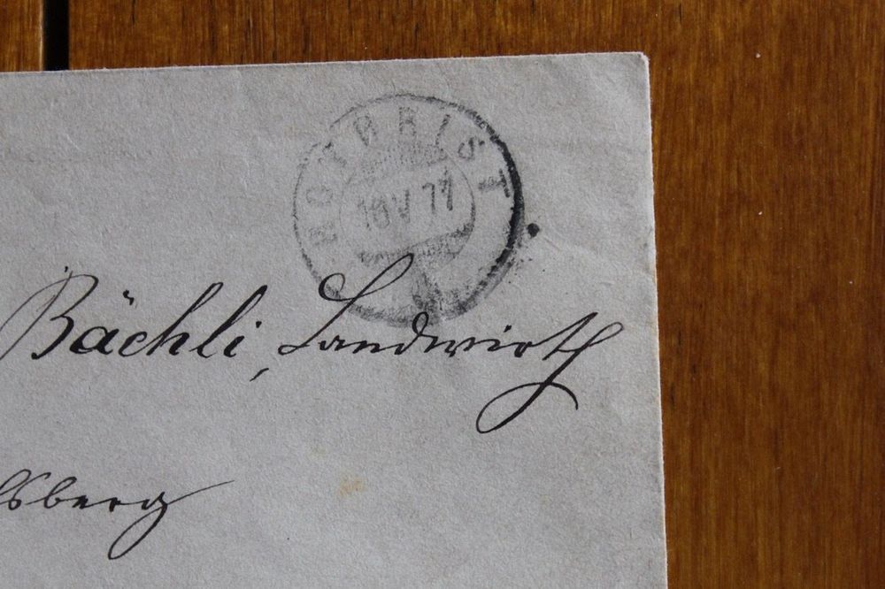 1877 Tüblibrief, Rothrist nach Ermatingen (Gebraucht) in Oftringen für ...