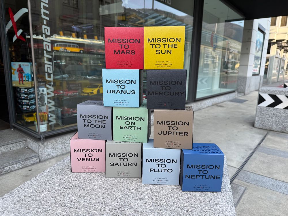 Swatch MoonSwatch complete collection. never used (Neu und ...