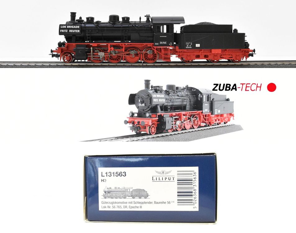 Liliput L131563 Dampflok BR56 DR H0 GS Analog mit OVP (Gebraucht) in St ...