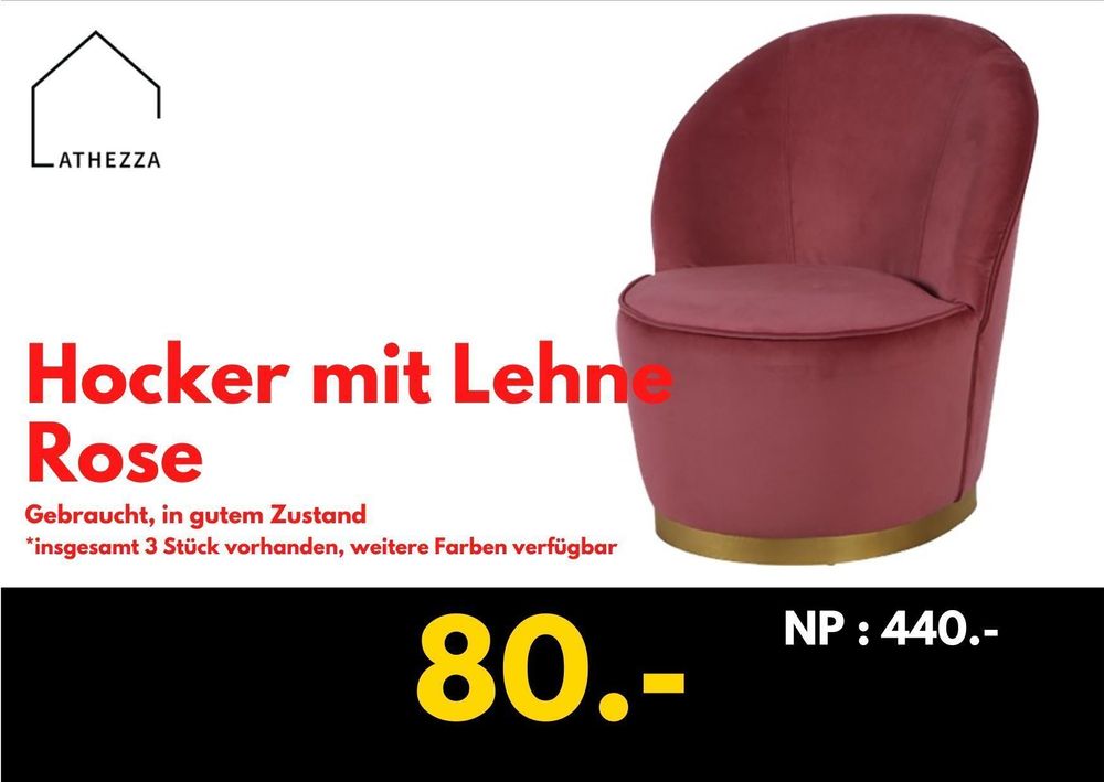 Hocker Rose (Gebraucht) in Benglen für CHF 35 – nur Abholung auf ...