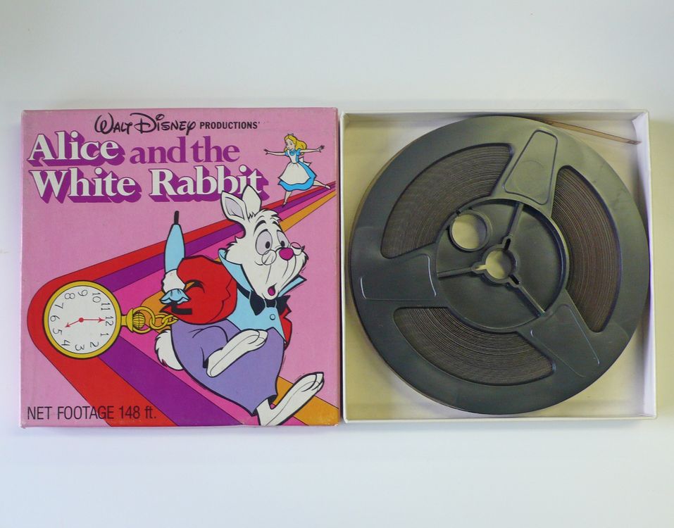 Super 8 „Alice and the White Rabbit“-Walt Disney Home Movies (Gebraucht ...