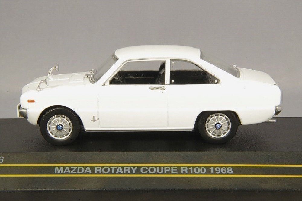 Mazda R100 Rotary Coupé 1968-1973 RHD weiss 1:43 (Neu und ...