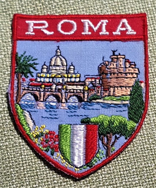 X070 - Kiosk Patch aus den 60er / 70er Jahren, ROMA Rom (Gebraucht) in ...