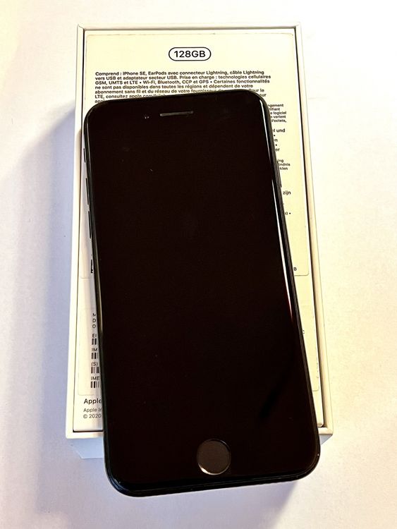iPhone SE 2020 128GB, schwarz (2.Generation, iOS 17.1.2) | Acheter sur ...