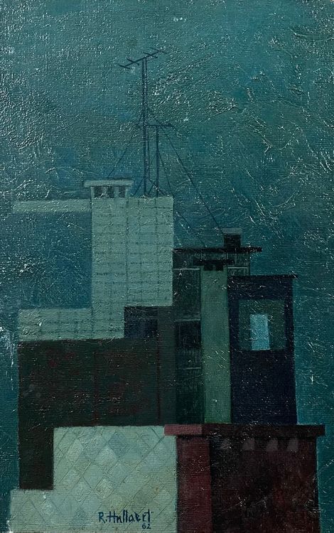 Roger Hullaert (1932-1988) Gemälde (Gebraucht) in Root für CHF 230 ...