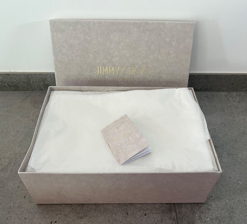 Jimmy Choo Empty Shoe Box with Tissue Paper 30x20x11cm (Neu (gemäss ...