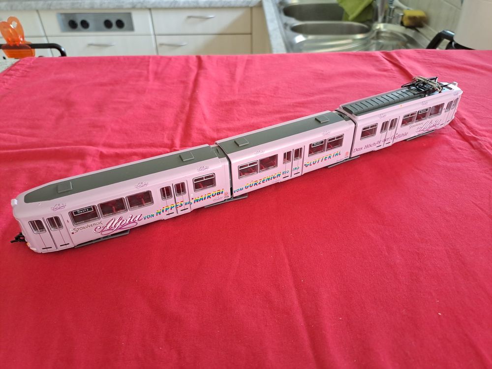 Roco : Strassenbahn 43191 " Alpia " ,DC (Defekt) in Märwil für CHF 31 ...