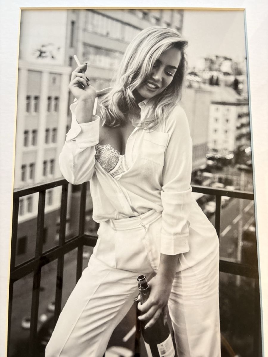 Schwarzweiss Foto, gerahmt metal, provokativ, Kiev (Neu (gemäss ...