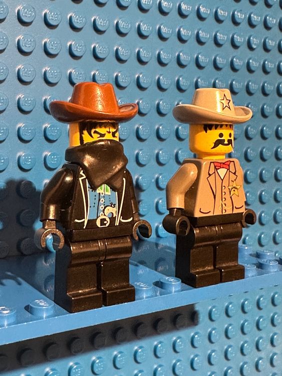 LEGO Original Western Cowboy Sheriff und Bösewicht | Kaufen auf Ricardo