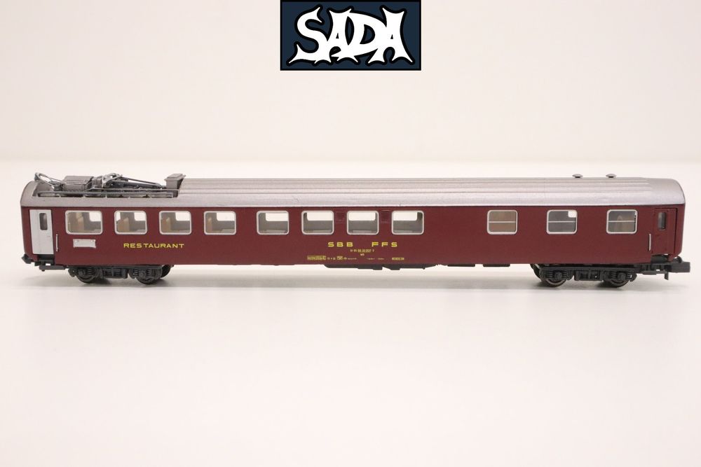 Wabu 066.001 SBB Wrm Speisewagen, Spur N (Gebraucht) in Basel für CHF 50 – mit Lieferung auf ...