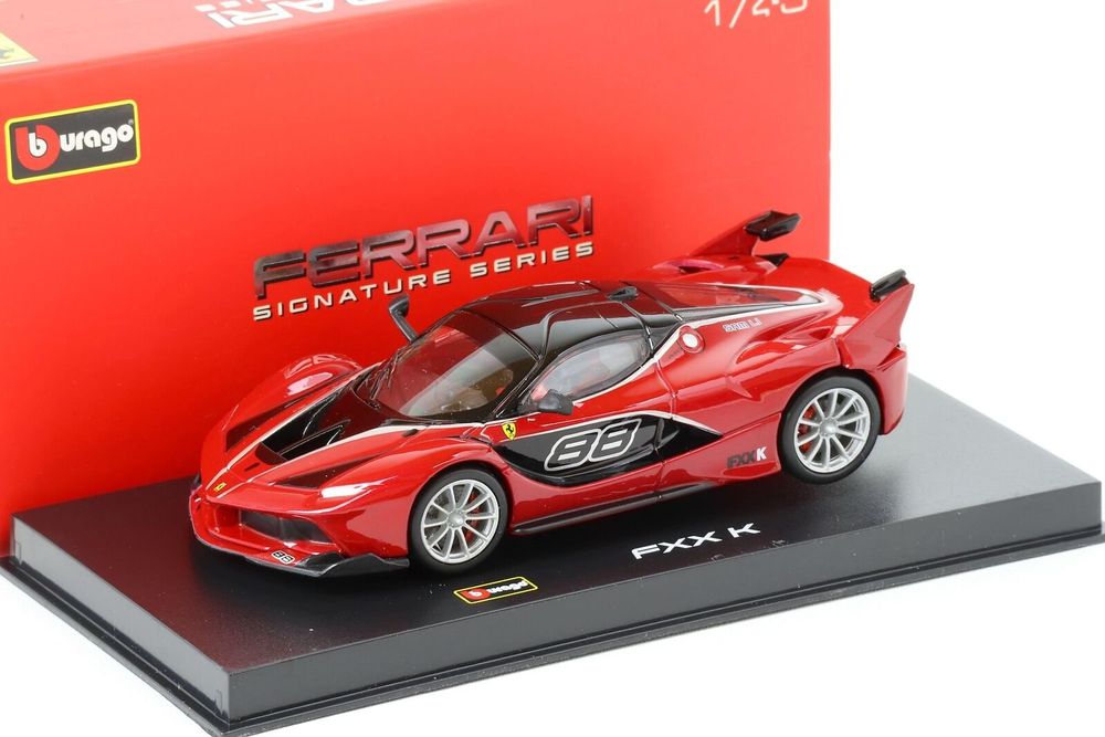 Ferrari FXX-K #88 2015-2017 rot / schwarz / Decor 1:43 (Neu und ...