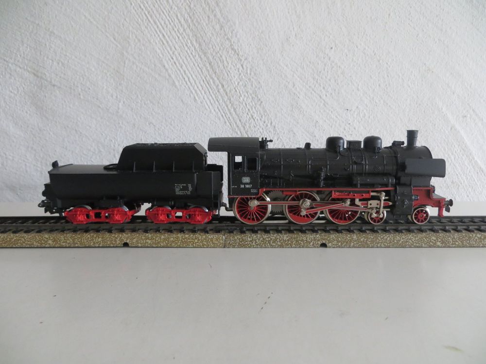 Märklin H0: Dampflok P8 BR 38 der DB, WS, 3098, ohne OVP (Gebraucht) in ...