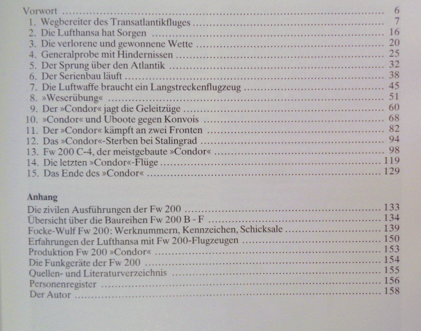 Flugzeug Buch / Focke - Wulf FW 200 Condor ab Fr. 10.- (Gebraucht) in ...