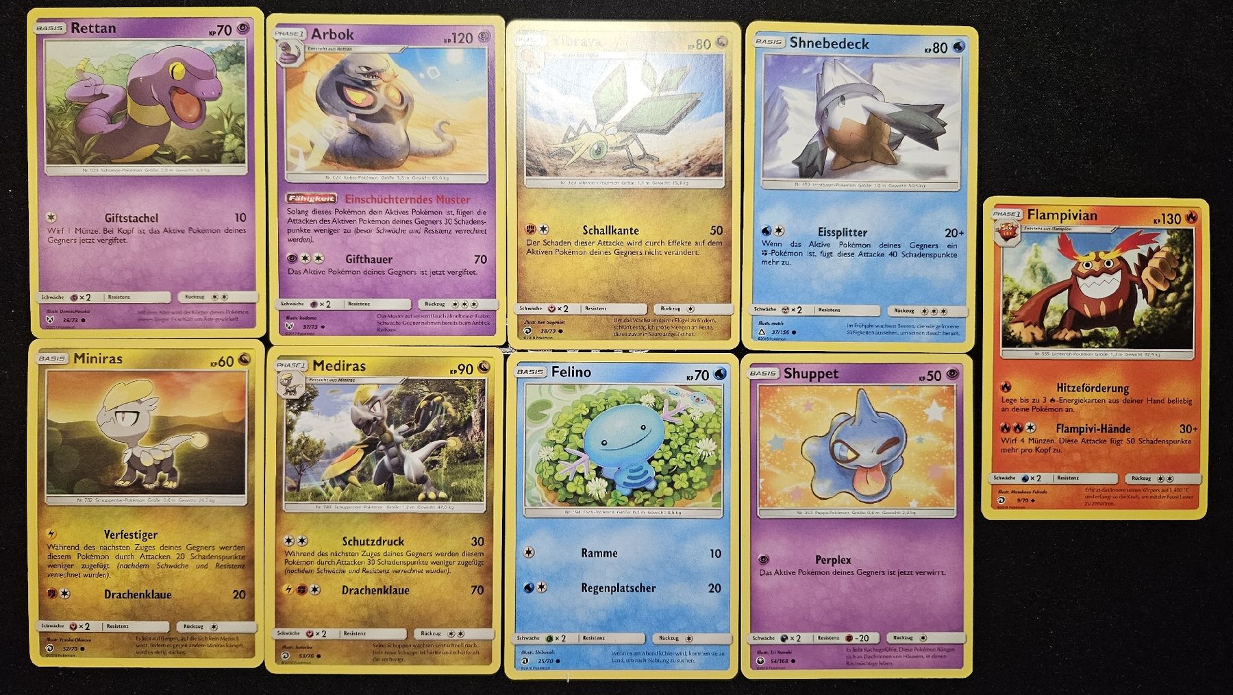 🇩🇪 Deutsche Pokémon-Karten (2018) (Gebraucht) in Stetten AG für CHF 1 – mit Lieferung auf ...