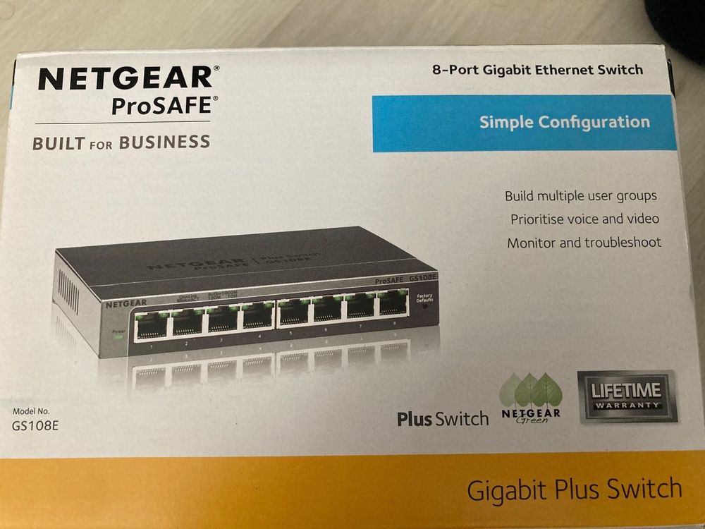 8 Port prosafe Switch netgear | Kaufen auf Ricardo