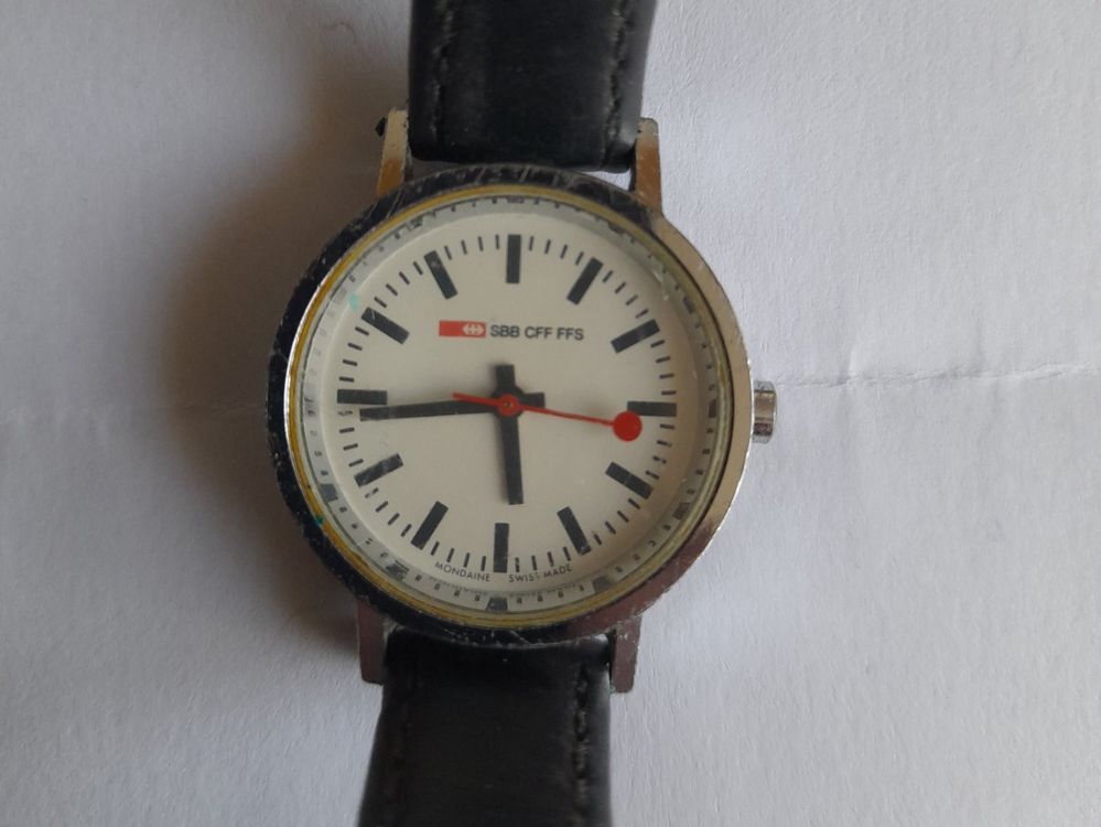 Mondaine SBB Uhr - Schweizer Designklassiker zu verkaufen! (Gebraucht ...
