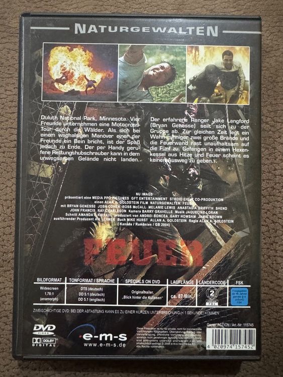 Feuer – gefangen im Inferno (Gebraucht) in Dietikon für CHF 1 – mit ...