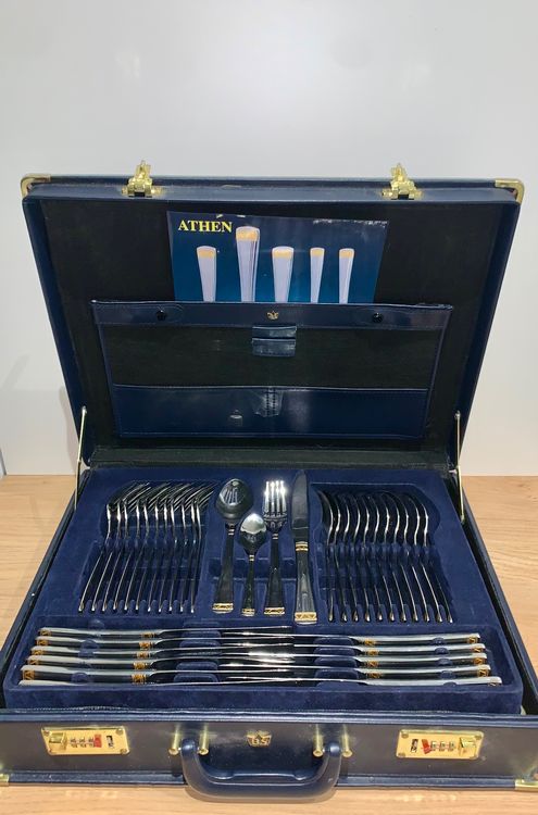 Besteckset Besteckkoffer 72 teilig Bachmayr Solingen vintage (Neu ...