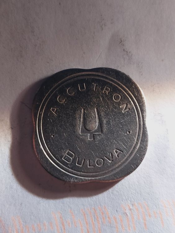 Watch Repair Token - Accutron Bulova Watch (Gebraucht) in ringgenberg ...