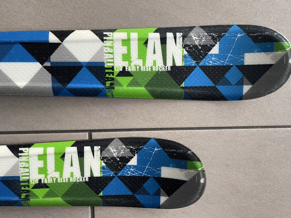 Elan Pinball Team Ski, 120 cm, inkl. Bindung! (Gebraucht) in Auw für ...